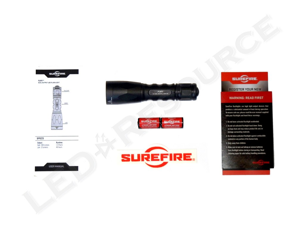 SureFire P2X Fury Review - LED-Resource
