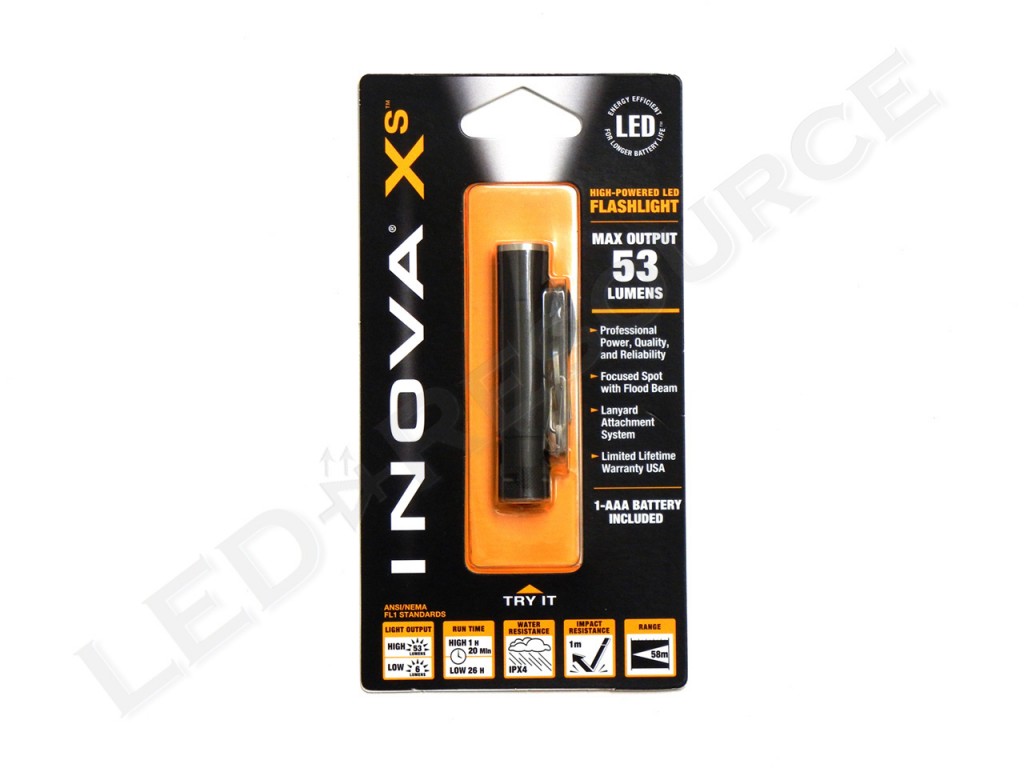 Inova XS LED Flashlight Review - LED-Resource