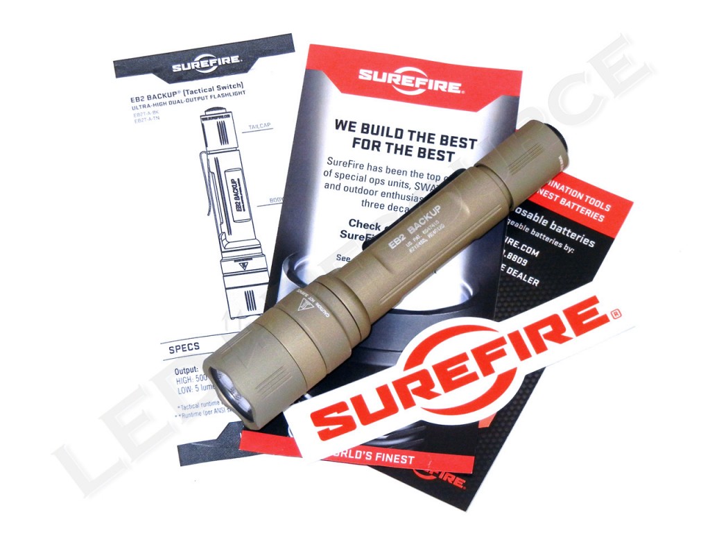 SureFire EB2 Backup Review - LED-Resource
