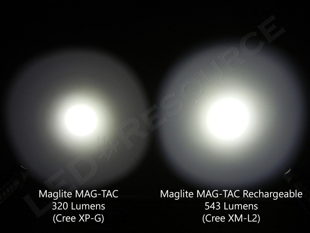 Maglite MAG-TAC LED Rechargeable Review - LED-Resource
