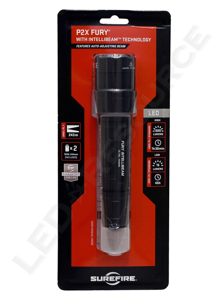 SureFire P2X Fury with IntelliBeam Review - LED-Resource